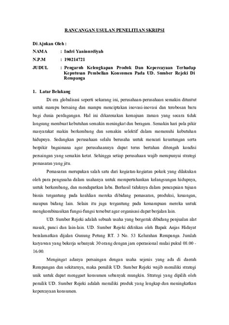 Doc Impact Of 900 Va Tariff On Household Consumption