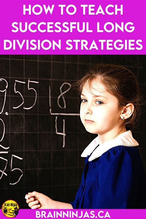 How To Teach Successful Long Division Strategies Ninja Notes