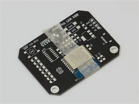 board assembly 8 bit wifi visualizer