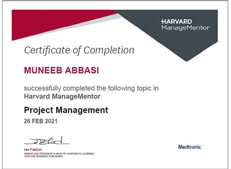 muneeb ahmed abbasi pmp® 6σgb on linkedin medtronicemployee 16