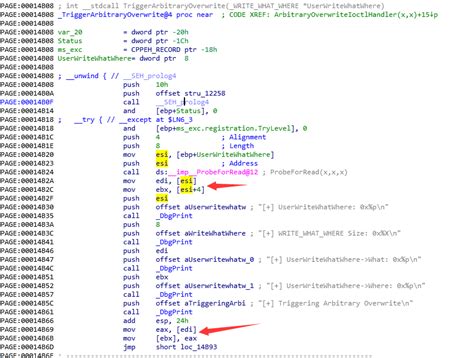 Windows内核漏洞利用教程Part3 任意内存写入 write what where leo00000的个人博客