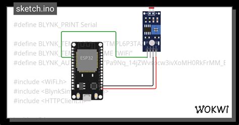 Line Notify Copy Wokwi ESP32 STM32 Arduino Simulator