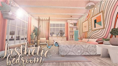 Roblox Bloxburg Aesthetic Bedroom Speedbuild 12k ♡ Youtube