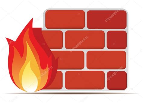 Firewall Icon — Stock Vector © Sarahdesign85 41724719