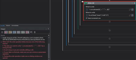 Error Writing Excel Formula With Studio Uipath Community Forum