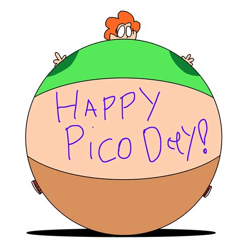 Pico Day But Pico Is Inflated By Pjdrawingxd On Deviantart