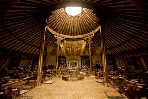 Inside A 13th Century Ger Mongolian Ger Mongolian Tent Mongolia