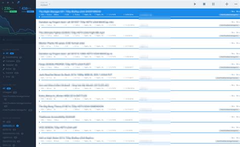 Can No Longer Filter By Tracker · Issue 381 · Flood Uiflood · Github