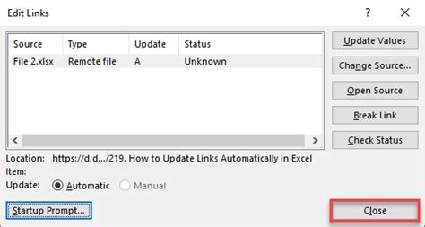 How To Update Links Automatically In Excel Google Sheets Automate Excel