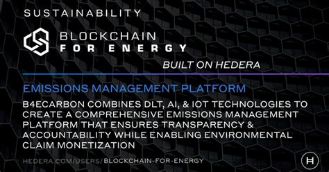 The Future Of Trusted Carbon Emissions Is Here Contact Us At B4e