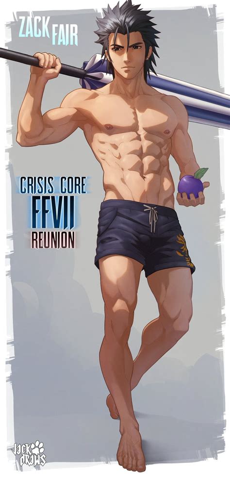 Zack Fair Final Fantasy And More Drawn By Jackdraws Danbooru