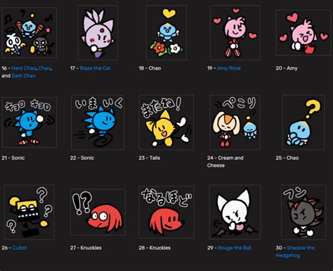 Who Drew The Sonic The Sketchog Line Stickers That Sega Put Out Theyre Really Cute Source
