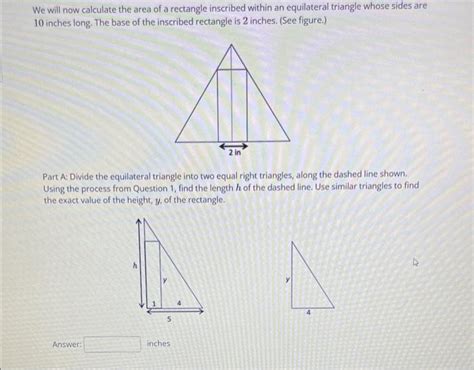 Solved We Will Now Calculate The Area Of A Rectangle