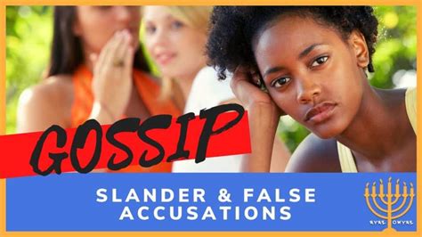 Gossip Slander And False Accusations Assembly Of Yahuah