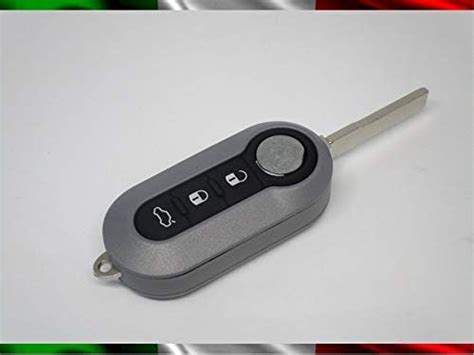 Cover Chiave Guscio Telecomando Compatibile Con Fiat 500 Grande Punto
