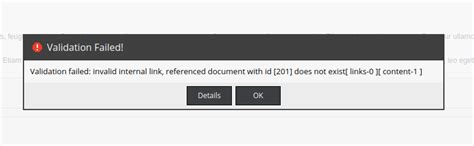 [data objects] [px] links in blocks will not be cleaned up when target
