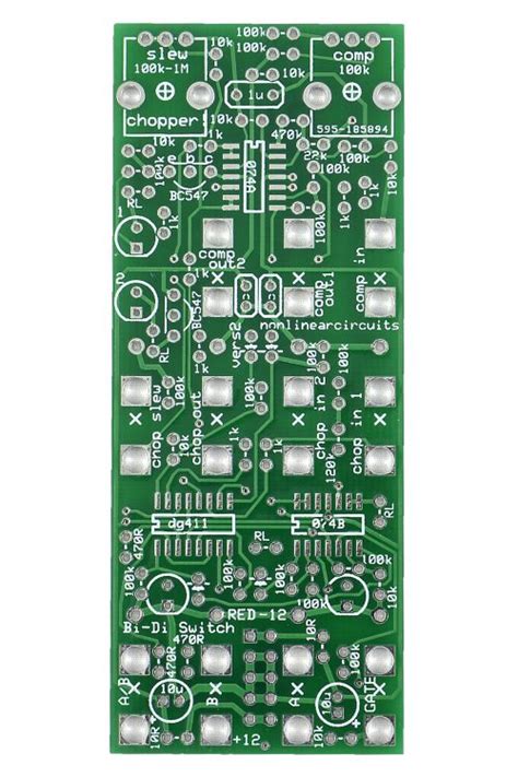 chopper router analog switch pcb nonlinear circuits modular