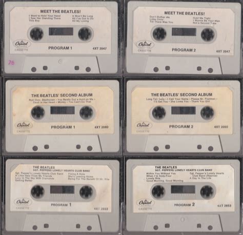 Cassette Cover Art Library The Beatles