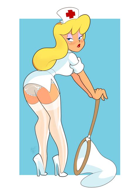 Rule 34 Animaniacs Ass Atomictiki Female Hello Nurse Heloise Nerz