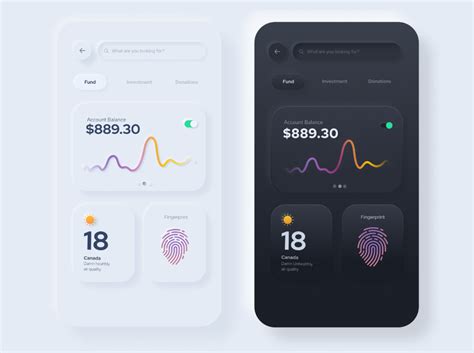 Skeuomorphism Lighter Vs Darker Mobile Web Design App Interface Design Mobile App Design