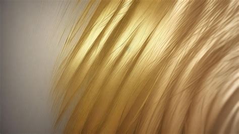 Premium Photo A Close Up Of A Blonde Hair