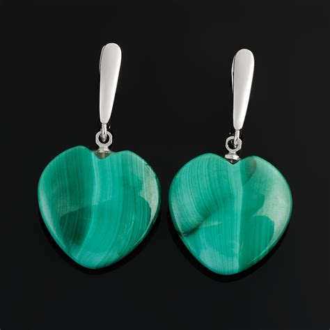 Купить Серьги малахит Конго (биж. сплав) Доставка по всему миру! Заходи ...