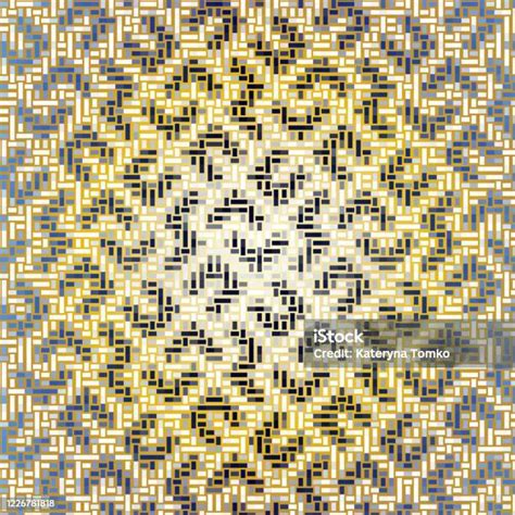 줄무늬 요소가 있는 벡터 패턴입니다 추상 기하학적 텍스처입니다 기하학적 모양을 반복하는 세련된 배경 벡토르그라피크 0명에 대한 스톡 벡터 아트 및 기타 이미지 Istock