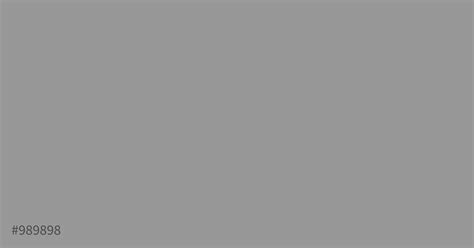 989898 Hex Color Shades And Complementary Colors