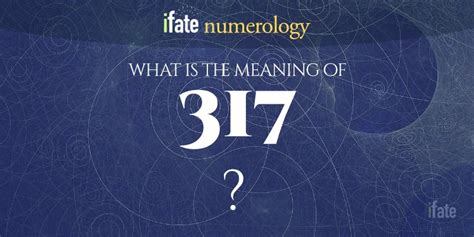 The Meaning of the Number 317