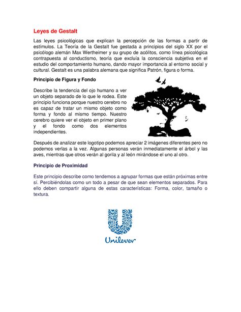 Leyes De Gestalt Leyes De Gestalt Las Leyes Psicológicas Que Explican