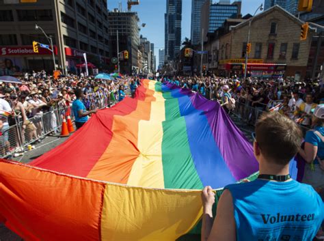 Large Crowds Pack Toronto Streets As Canadas Largest Pride Parade