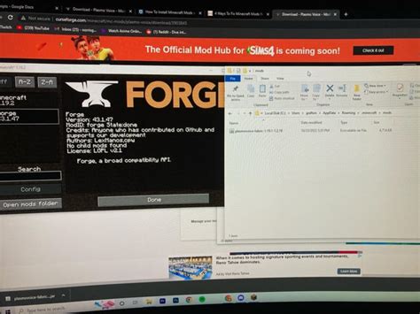Why Wont My Voice Mod Appear In My Mod Folder Sorry For Bad Quality Rminecraft
