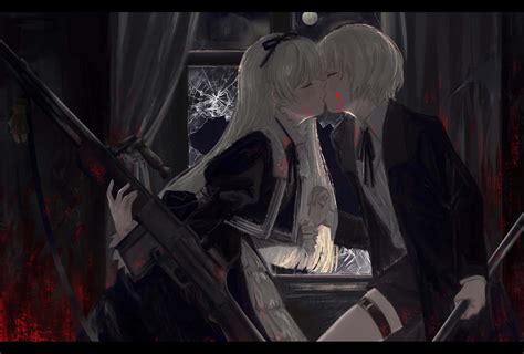 Download Black Lagoon Hansel Gretel Dark Embrace Wallpaper