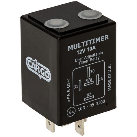 Multitimer Relay 12v 10a St050108 12 Ikh