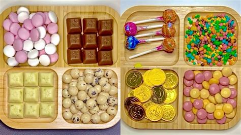 Candy Platter Asmr • Filling Platter With Sweets • Top Compilation