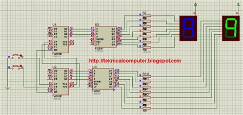 Teknik Komputer Pencacah Turun Naik Counter Up Down Dan Counter Down