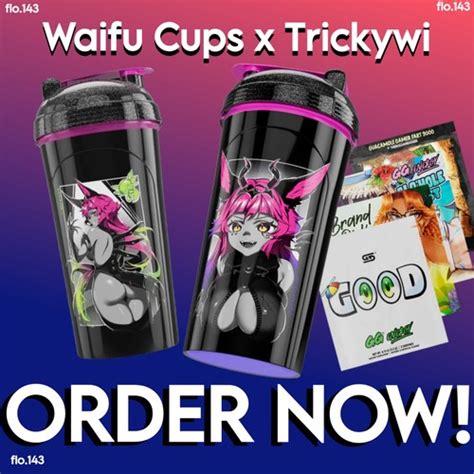 Gamersupps Gg Waifu Cup Trickywi Cyber Harpy Wsticker And Samples