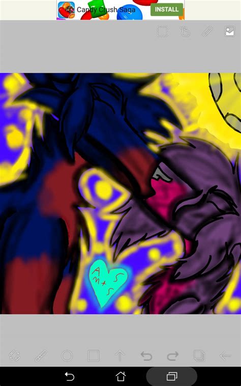 A Kiss Under Moonlight By Moonfire39 On Deviantart