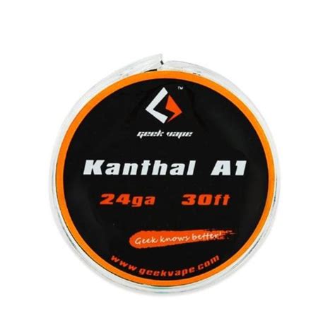 Geek Vape Kanthal Ka1 Clapton Wire Reel 24 26ga