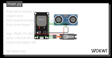 Projet Barriere Copy Wokwi Esp32 Stm32 Arduino Simulator
