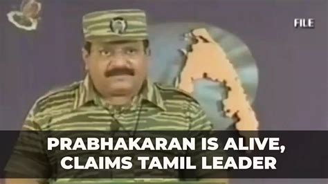 Watch Velupillai Prabhakaran Former Congress Leader Makes Sensational Claim Says Ltte Chief