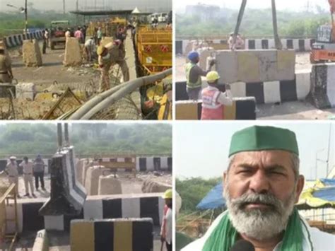 Delhi Police Removing Barricades At Tikri Ghazipur Borders Orissapost