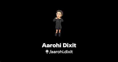 Aarohi Dixit Instagram Facebook Linktree