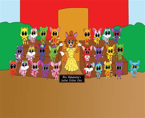 Chases Art Page The Letter Critters And Chases Creations