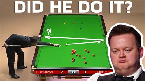 No One Could Believe What They Saw Omg Ronnie O Sullivan Youtube