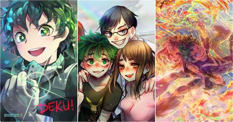 My Hero Academia 10 Amazing Pieces Of Izuku Midoriya Fan Art You Need