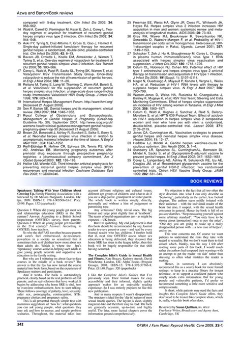 Book Reviews Bmj Sexual And Reproductive Health