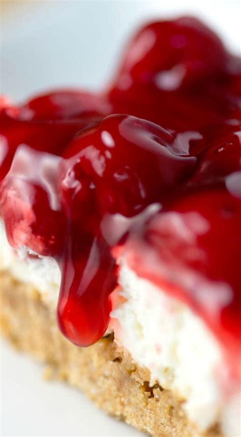 Cherry Dessert Graham Cracker Crust