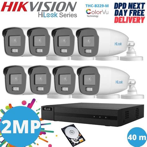 Hikvision Hilook P Cctv System Dvr Bullet Camer Exir Outdoor Ip Kit Artofit