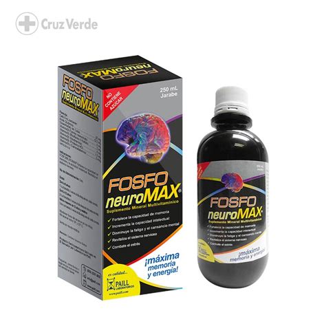 Fosfo Neuromax 250ml Jarabe Cruz Verde